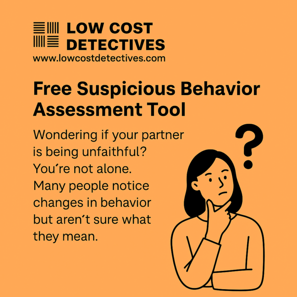 Suspicious Behavior Assessment Tool - Low Cost Detectives